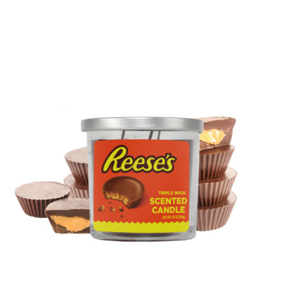 Reese's Peanut Butter Cup Candy Scented Candle 14 Oz | eBay