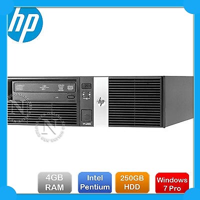 HP RP5800 Pos Ready Desktop Retail System w/ 250GB HD Win7 Pro 4GB RAM ...