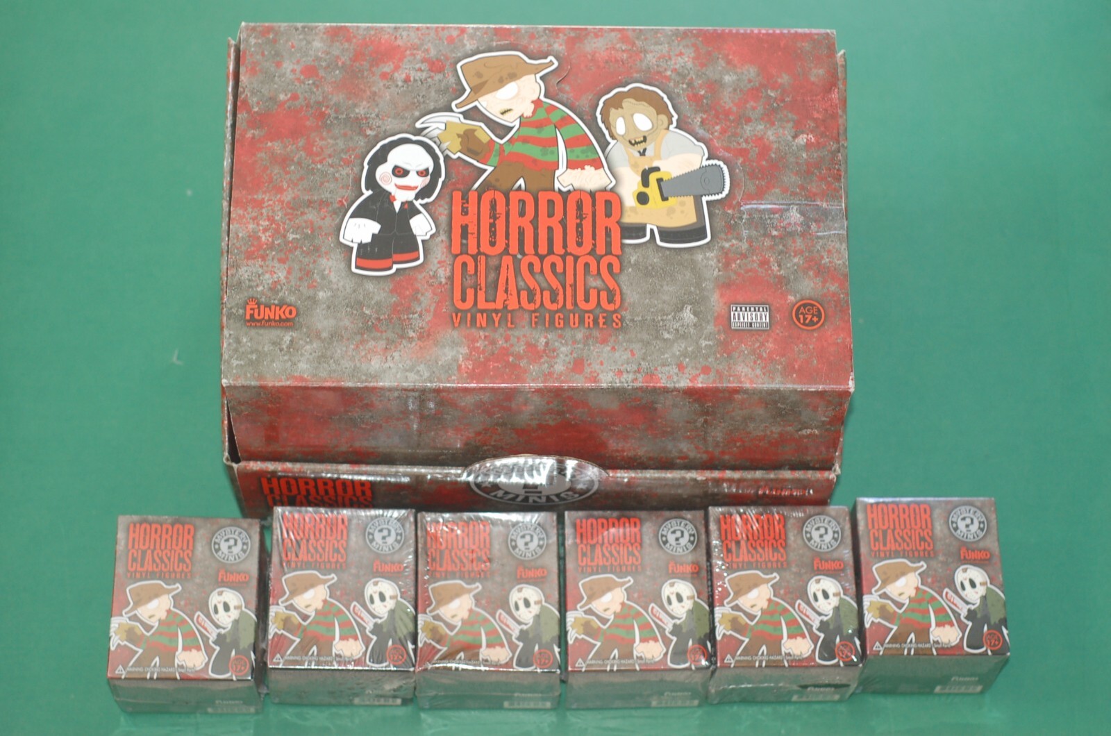 Funko Mystery Minis- HORROR SERIES 1 18 SEALED BLIND BOX horror display ...