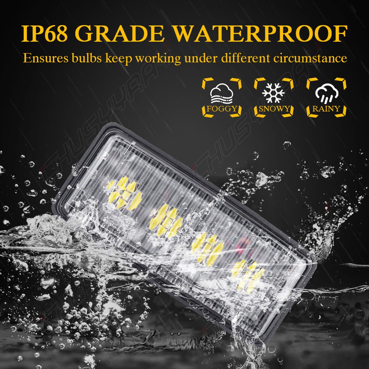 20W LED Front Hood HeadLight Fit Deere 50 Series 4050 4250 4450 4650 ...