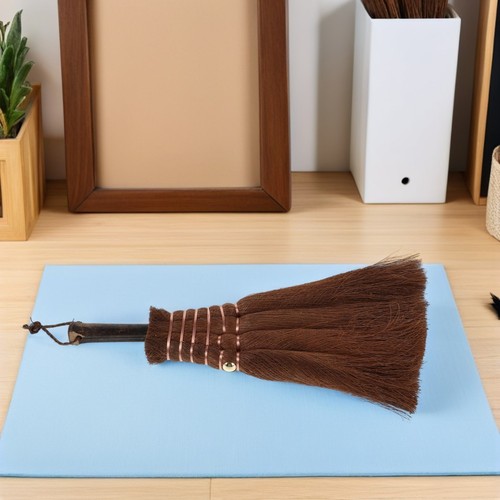 Mini Palm Whisk Broom For Desk Japanese Tea Ceremony Cleaning Tool ...