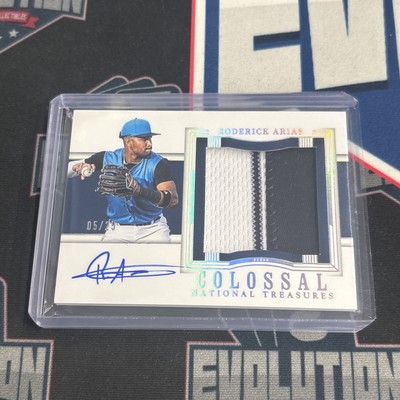 2024 National Treasures Baseball Roderick Arias Patch Autograph /25 ...