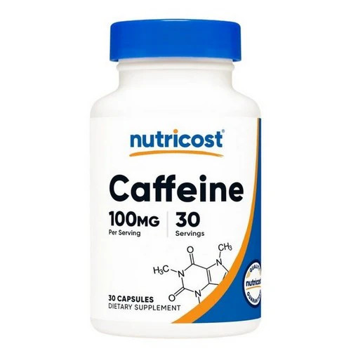 Caffeine Capsules 30 Count 100 Mg by Nutricost | eBay