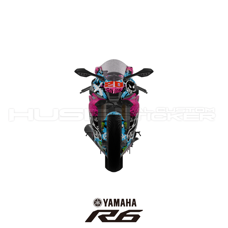 YAMAHA YZF R6 Decal Kit Quatararo Le Man SP( 2017-2024 ) | eBay