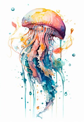 Autoaufkleber Sticker Qualle Tier Aufkleber 9X9 cm | eBay.de