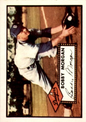 1983 TOPPS 1952 REPRINT SERIES - #355 BOBBY MORGAN BROOKLYN DODGERS | eBay