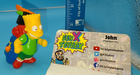 Vintage 1990 The Simpsons Rubber Figures Bart Simpson Outdoor | eBay