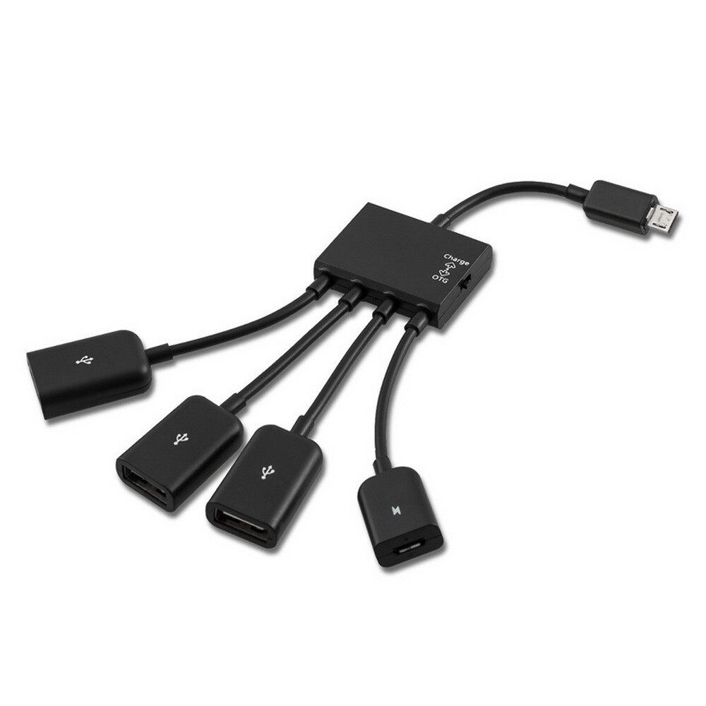 Micro Usb Otg Y Cable