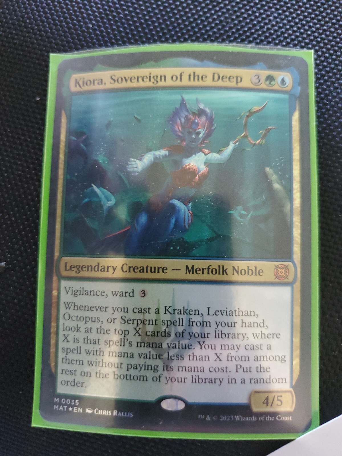 MTG Kiora, Sovereign of the Deep (Foil) NM March of the Machine: The ...