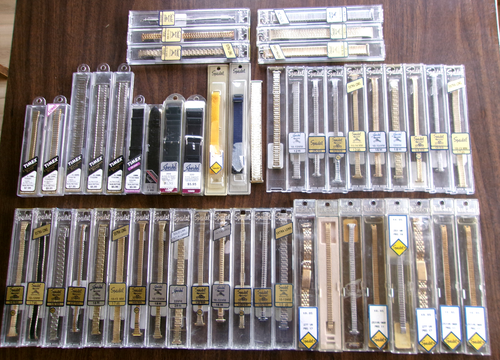 Huge Lot of 50 Vintage Modern Watch Band Watchmaker Men's Womens Watch ...