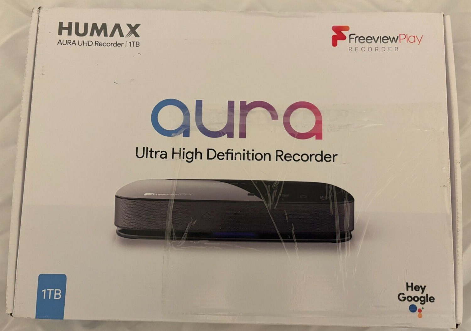 Humax Aura 1TB 4K Freeview Play TV Smart 4K HD Digital Recorder Android ...