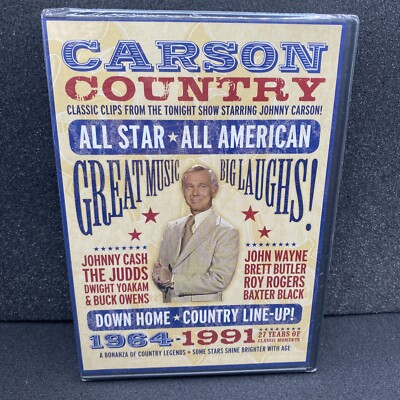 Carson Country Dvd Classic Clips From The Tonight Show With Johnny ...