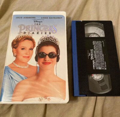 The Princess Diaries (VHS Tape, 2001) Anne Hathaway & Julie Andrews ...