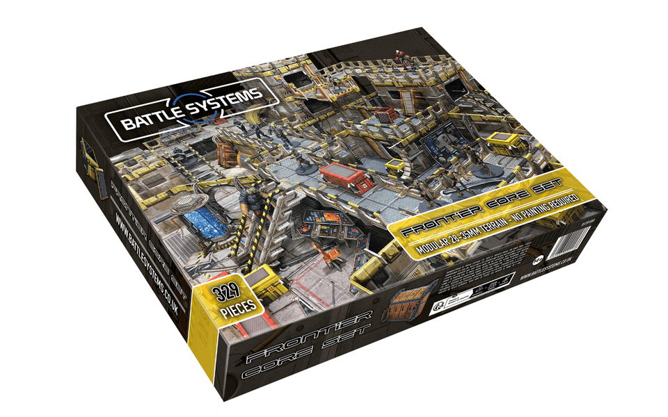 Frontier Core Set Battle Systems Sci-Fi Terrain (28-35mm, Modular, 329 ...