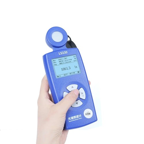 LS330 Spectral Illuminance Meter Light Meter Lux Meter UVI CCT CRI Ra ...