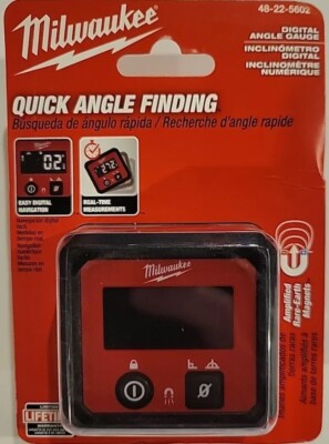 Milwaukee Quick Angle Finding Gauge Digital Adjustable Perfect For ...