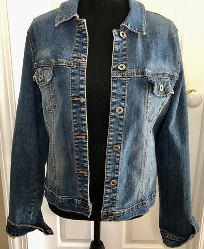 Vintage silver jeans jacket - Gem