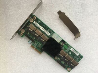 Intel Expander for HDD SSD RES2SV240 PCIe x8 SAS 6G S-ATA 24 Port ...