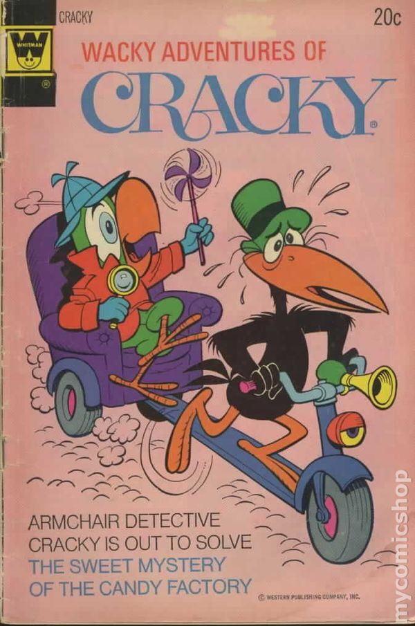 Wacky Adventures of Cracky #4 FN- 5.5 1973 Whitman Stock Image Low ...