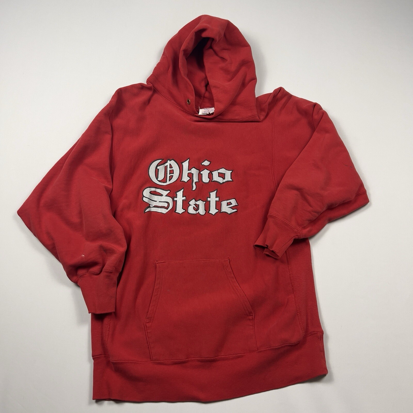 Vintage 80s Ohio State Champion Reverse Weave Warmup … - Gem