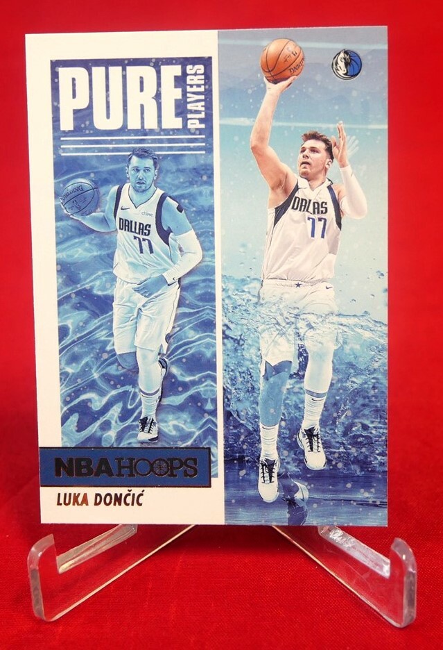 Luka Doncic Pure Players Insert NBA Hoops Basketball Card #9 | eBay