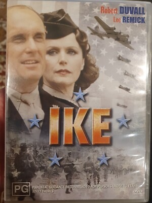 IKE RARE DVD ROBERT DUVALL & LEE REMICK WARTIME DWIGHT D. EISENHOWER TV ...