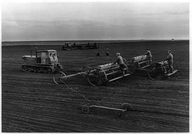 In Soviet Union Farming