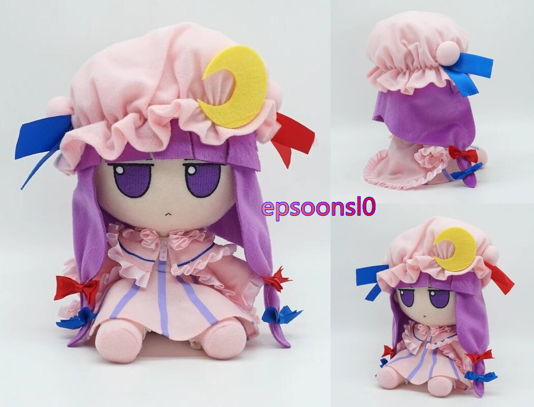 Touhou Project Patchouli Knowledge Fumo Fumo Plush Toy Doll Cushion ...