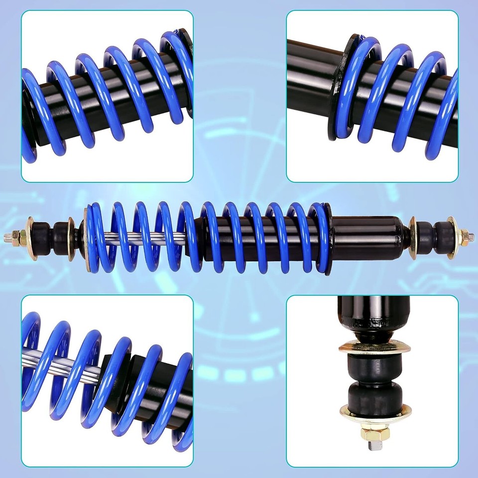 4Pcs Heavy Duty Coil Golf Cart Shock Absorber for 94+ EZGO TXT Medalist 70630G01 | 1 Year | China