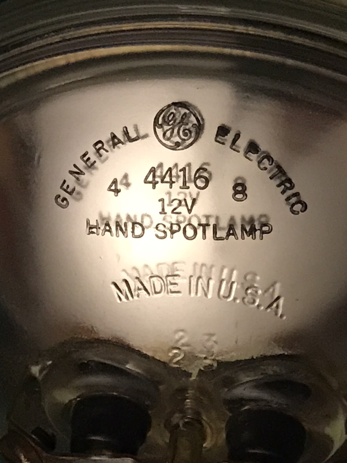 GE 4416 OEM BULB FOR FEDERAL SIGNAL BEACON RAY, FITS: CODE 3, DIETZ ...