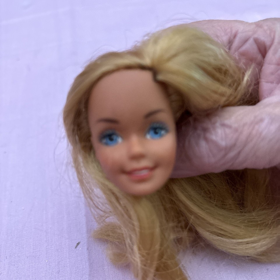 1970s Mattel My First Barbie Doll Head "No Year Markings" | eBay