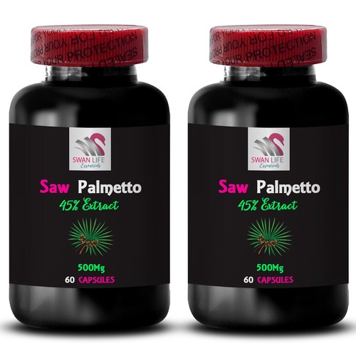 Plant Synergy - SAW PALMETTO 45% EXTRACT - Everyday Energy 2 Bottle 120 ...
