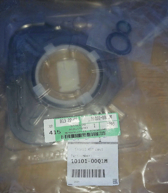 Nissan Navara NP300 D23 2.3 DCi Rear Crankshaft Oil Seal & Gasket Kit ...