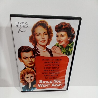 Since You Went Away DVD 1944 B&W MOVIE. VERY RARE. ROADSHOW EDITION ...