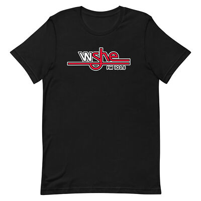 WSHE 103.5 FM Radio Graphic Tee Shirt Unisex t-shirt | eBay