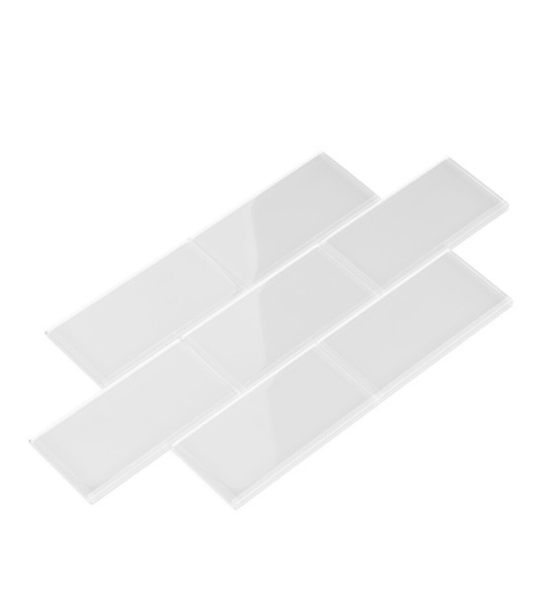 Large Glass Tiles Backsplash