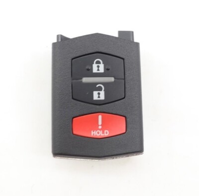 NEW OEM Mazda Flip Key Keyless Remote Fob BCR2675RY Mazda 3 Mazdaspeed ...