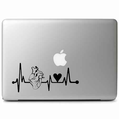 Heart Lifeline Heartbeat Vinyl Decal Sticker for Art Wall Window Truck ...