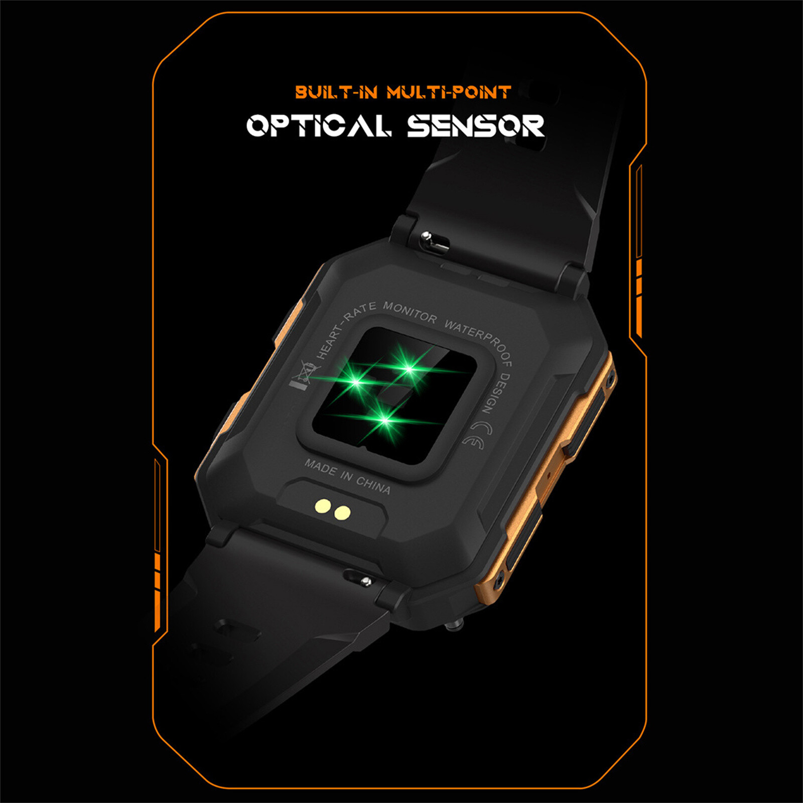 Njord Gear Indestructible Smart Call watch Rugged Tactical Smartwatch ...