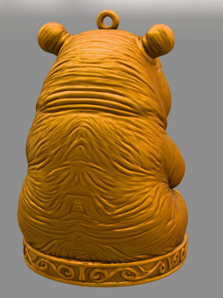Cute Rhino with Heart – STL File for 3D Printing - Rhino pendant for 3D ...