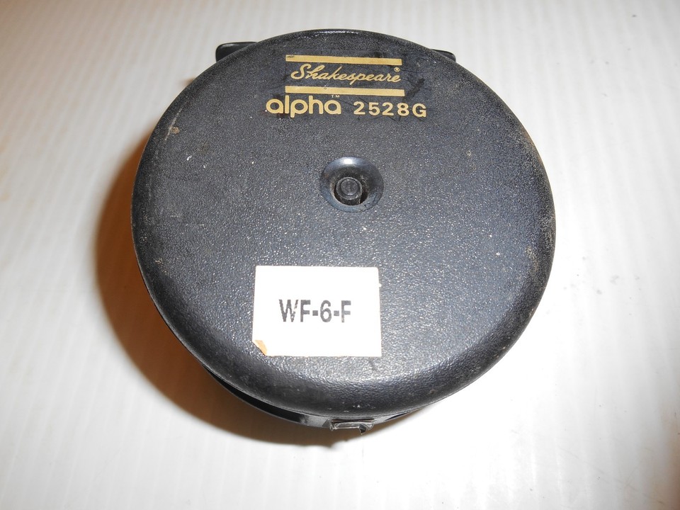 VINTAGE SHAKESPEARE 8' FIBERGLASS FLY ROD FY 12-R & SHAKEASPEARE 2528G ...