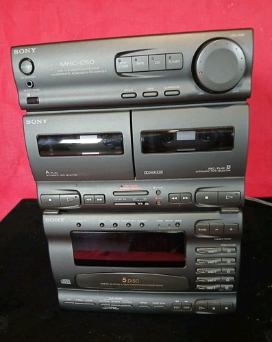 Vintage Sony MHC-C50 Mini Hi-Fi Component System, 80w, Japan 1993. | eBay