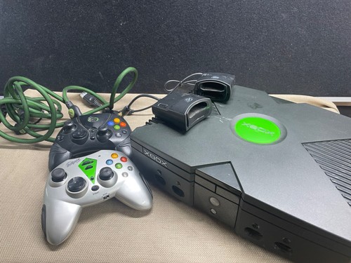 Xbox Console Controllers Cords Bundle From 2002 please see pics | eBay