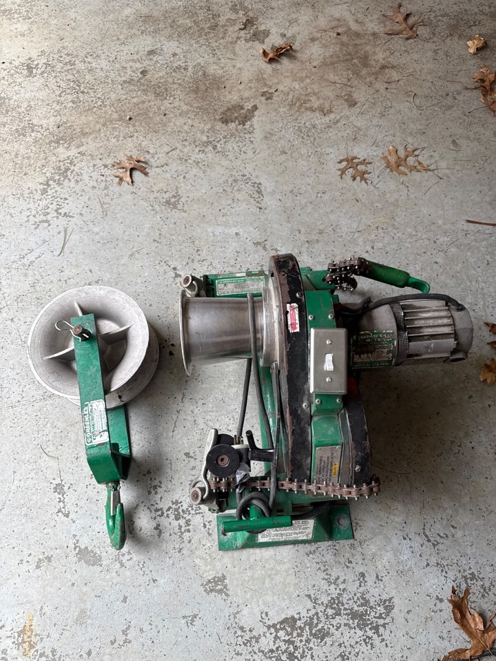 Greenlee 6001 Super Tugger Cable Puller - Green 783310296270| eBay