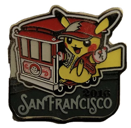 Pokemon San Francisco World Championship 2016 Pikachu Lapel Pin ...