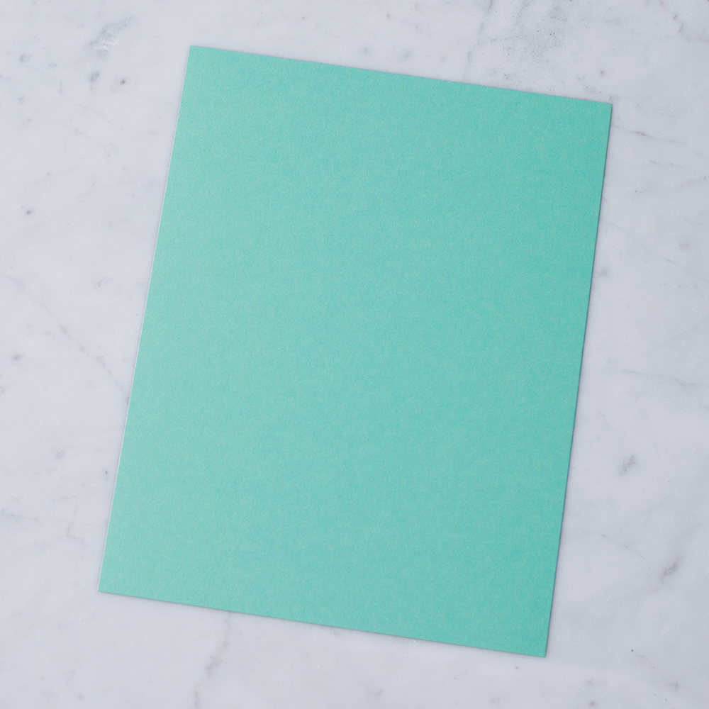 50 sheets - Stardream Metallic 8.5X11 Card Stock Paper LAGOON - 105lb ...