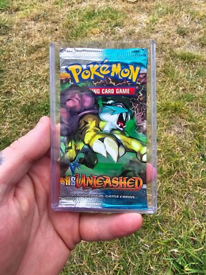 Pokemon tcg English hs unleashed booster pack brand new factory sealed ...