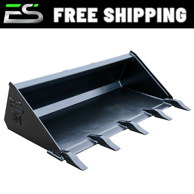 54" TORO/DINGO TOOTH BUCKET BOXER VERMEER LOW PROFILE BUCKET - FREE ...