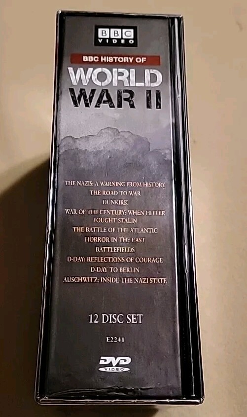 BBC History of World War II (DVD, 2005, 12-Disc Box Set) w/40 Page ...