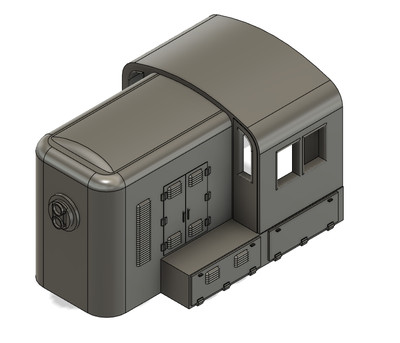 Z Scale Train Parts - RS3 Hammerhead PRR Headlight (Vertical) Cab | eBay